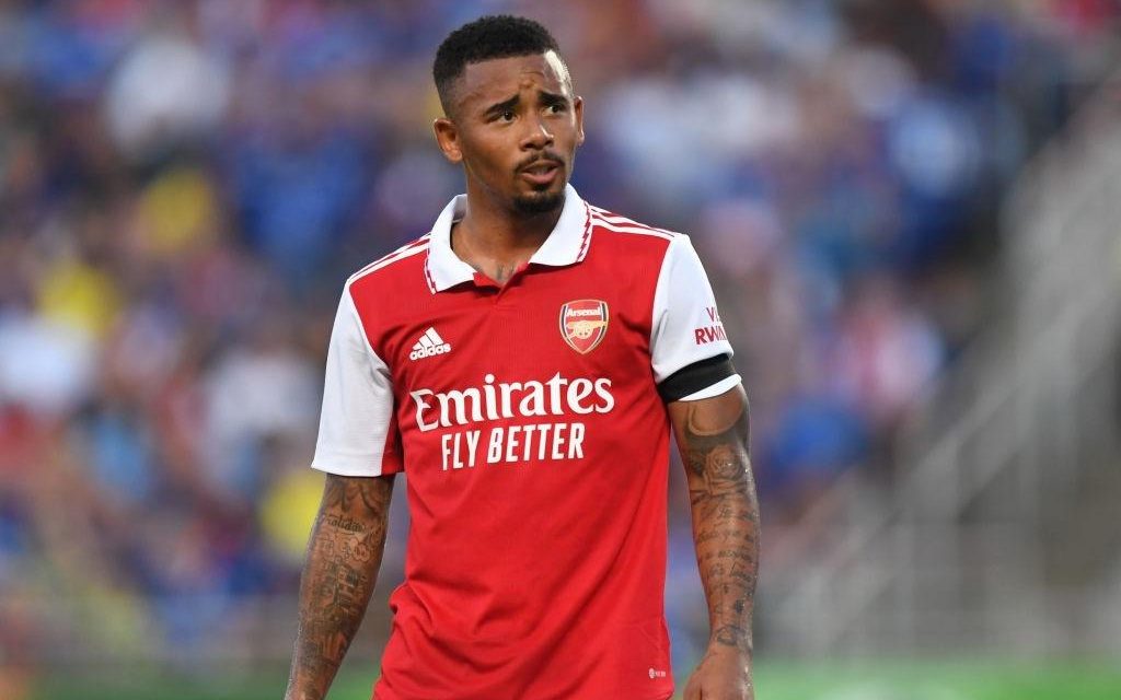 Gabriel Jesus evolui na recuperação