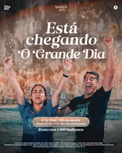 Batista Atitude batizará mil pessoas em praia do Rio de Janeiro – Comunhão