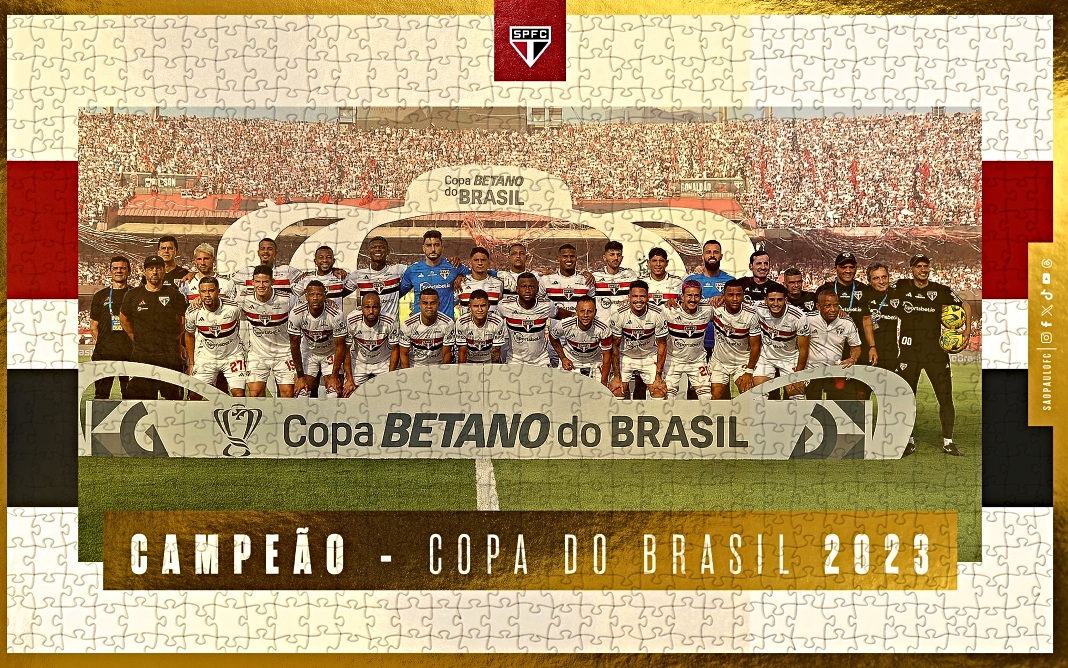 São Paulo ganha R$ 87 milhões com o título da Copa do Brasil