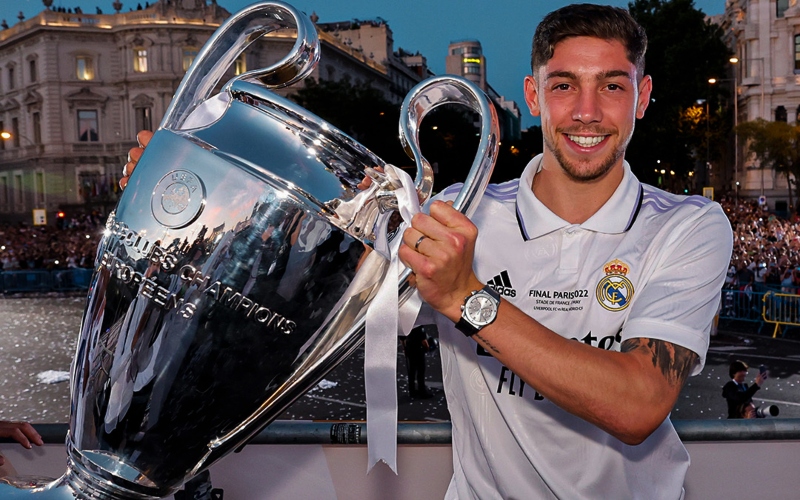 Real Madrid renova com Fede Valverde até 2029