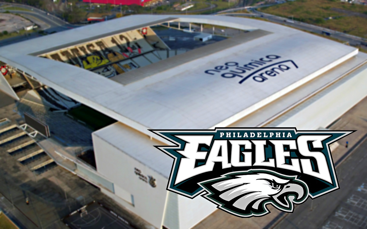NFL confirma jogo do Philadelphia Eagles na Neo Química