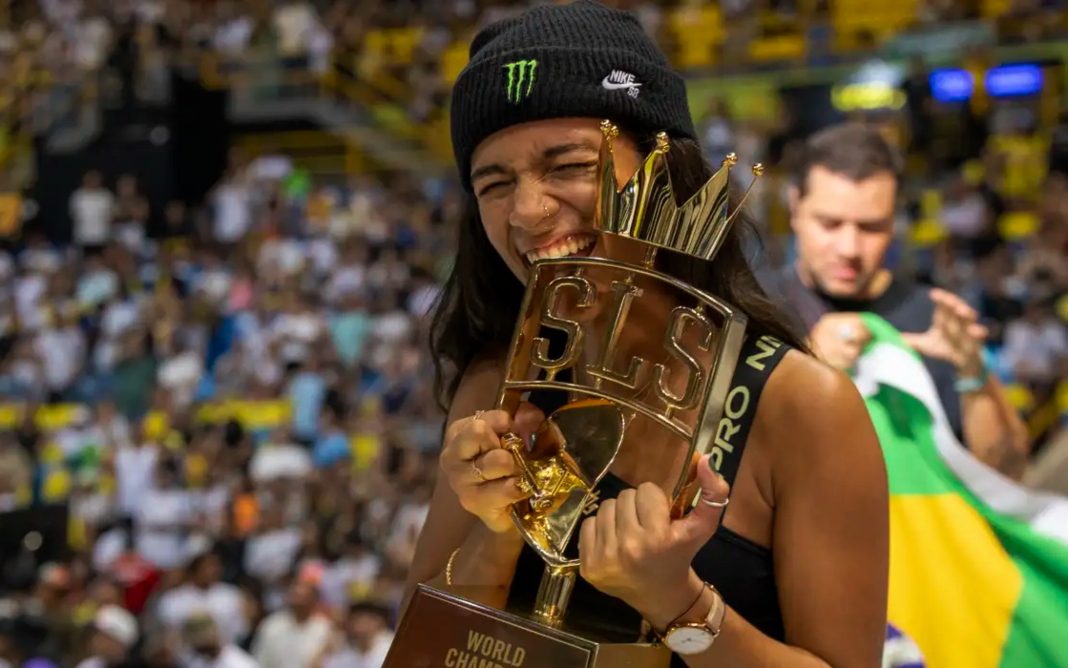 Rayssa Leal conquista etapa da Liga Mundial de Street Skate