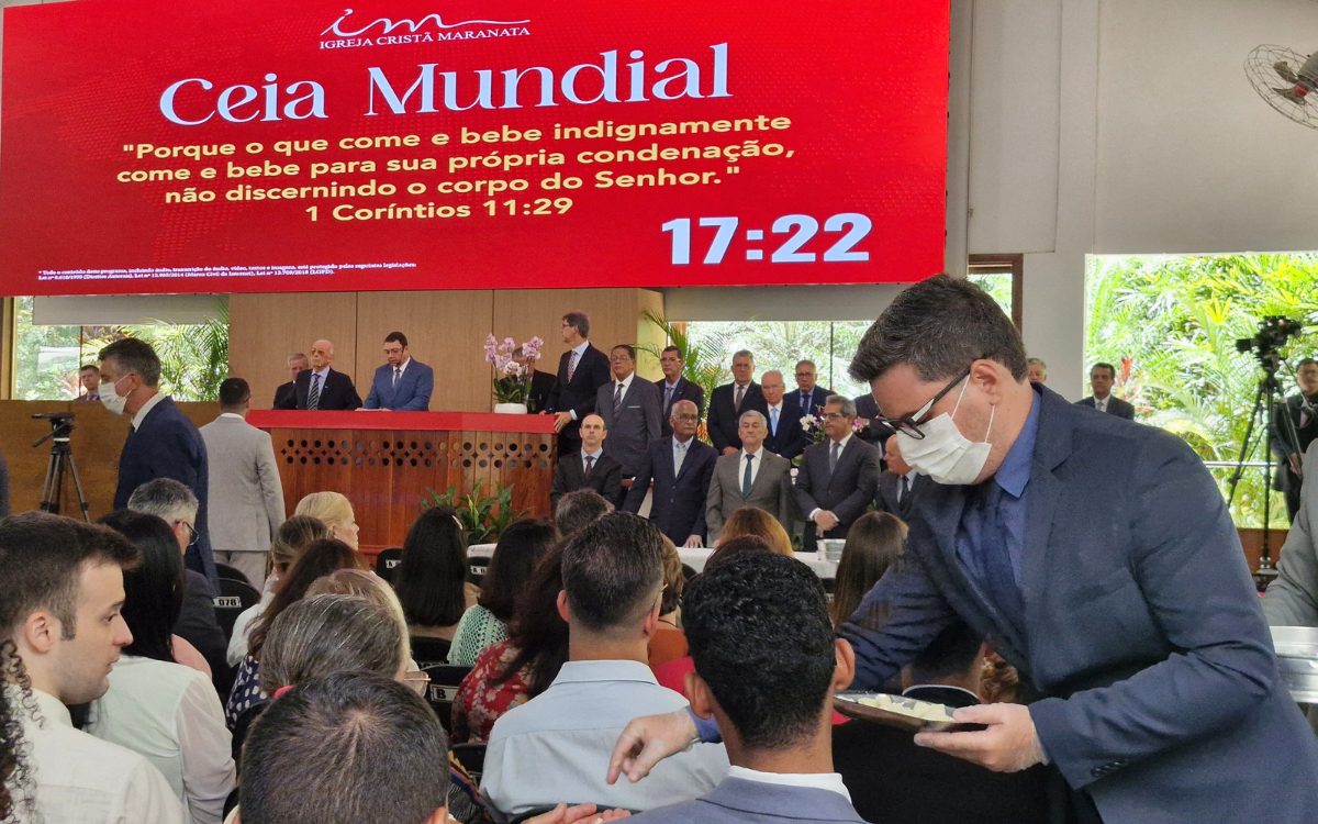 Ceia Mundial da Igreja Cristã Maranata reúne membros de todo o mundo