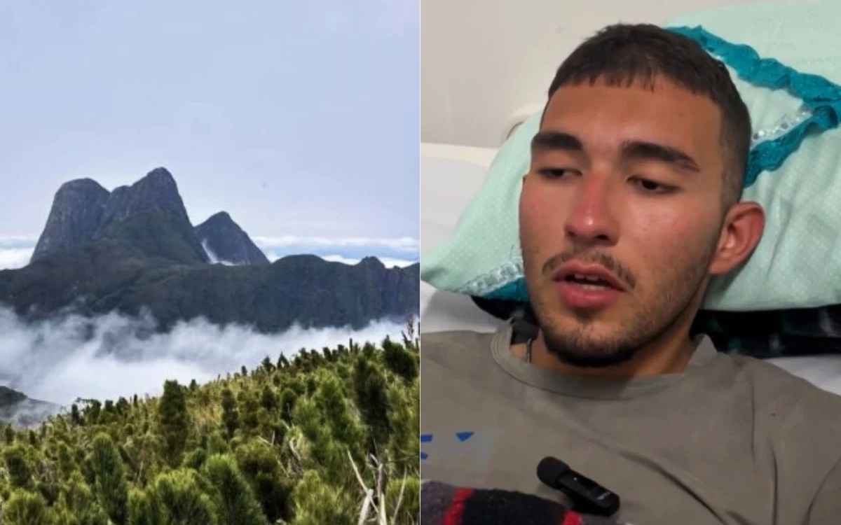 "Pedi forças a Deus", conta sobrevivente de montanha